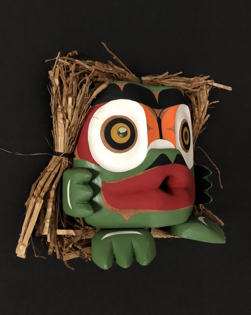 product-RSF2-frog-mask-rupert-scow-2 • Spirit Gallery