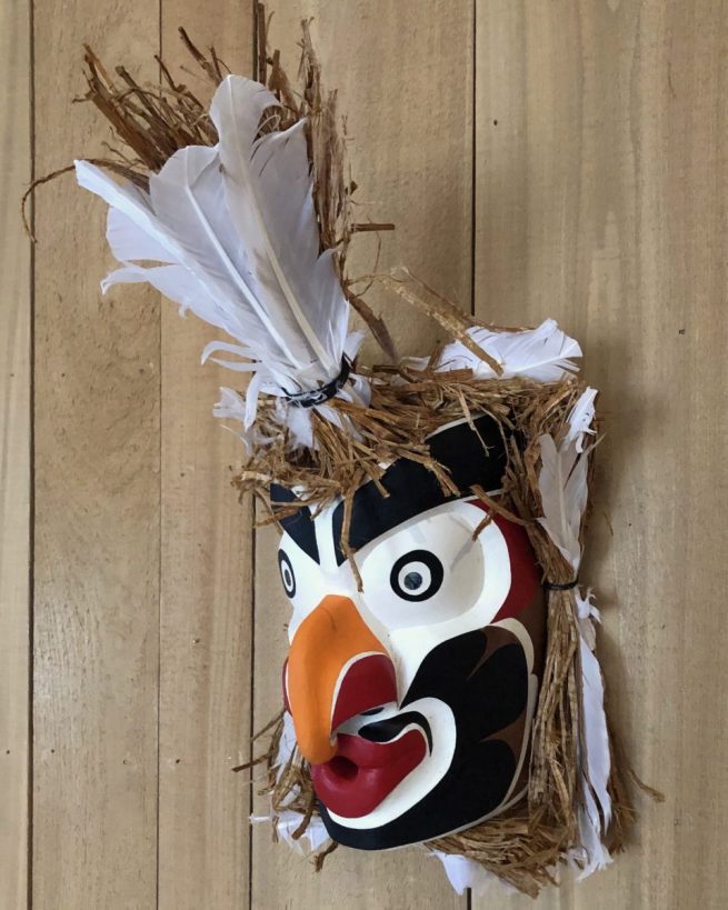 product-RSGM2-grouse-mask-rupert-scow-3 • Spirit Gallery