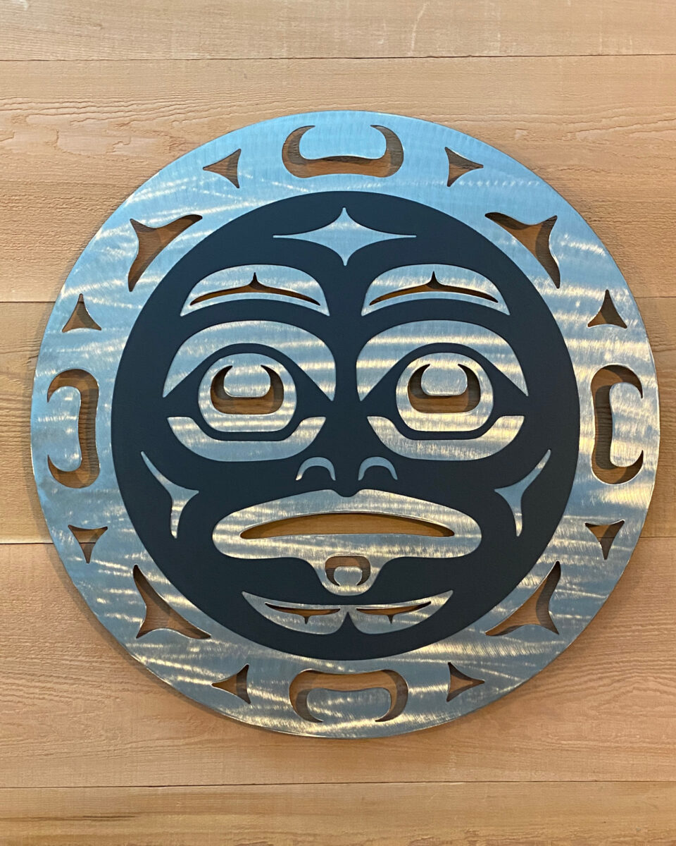 Metal Cut-out Moon Panel • Spirit Gallery