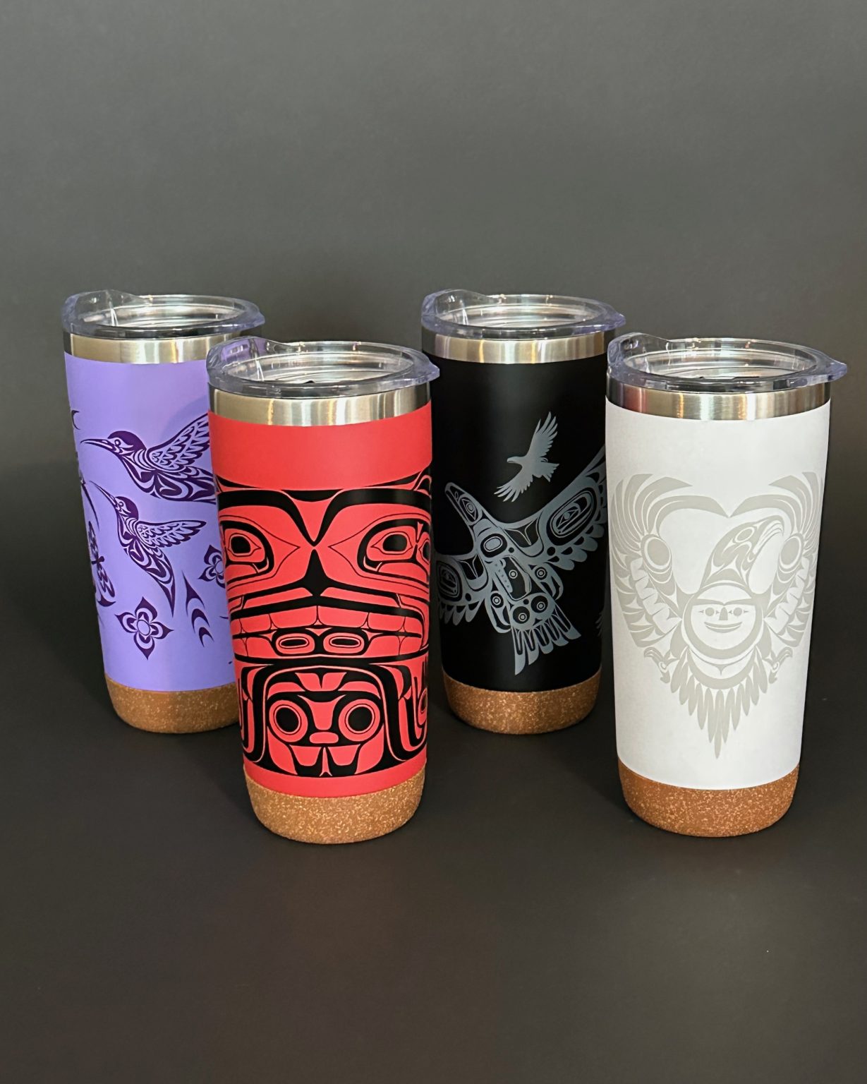 Native Design Cork Base Travel Mug - 20 oz • Spirit Gallery