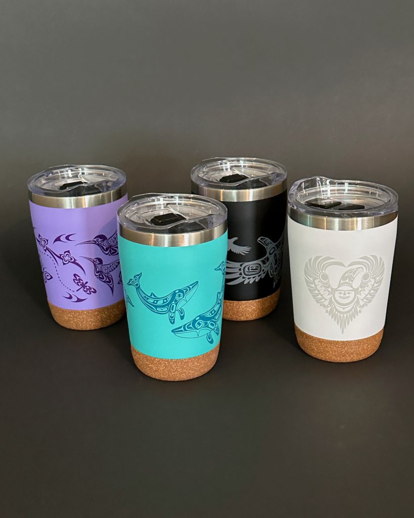 Native Design Cork Base Travel Mug - 20 oz • Spirit Gallery