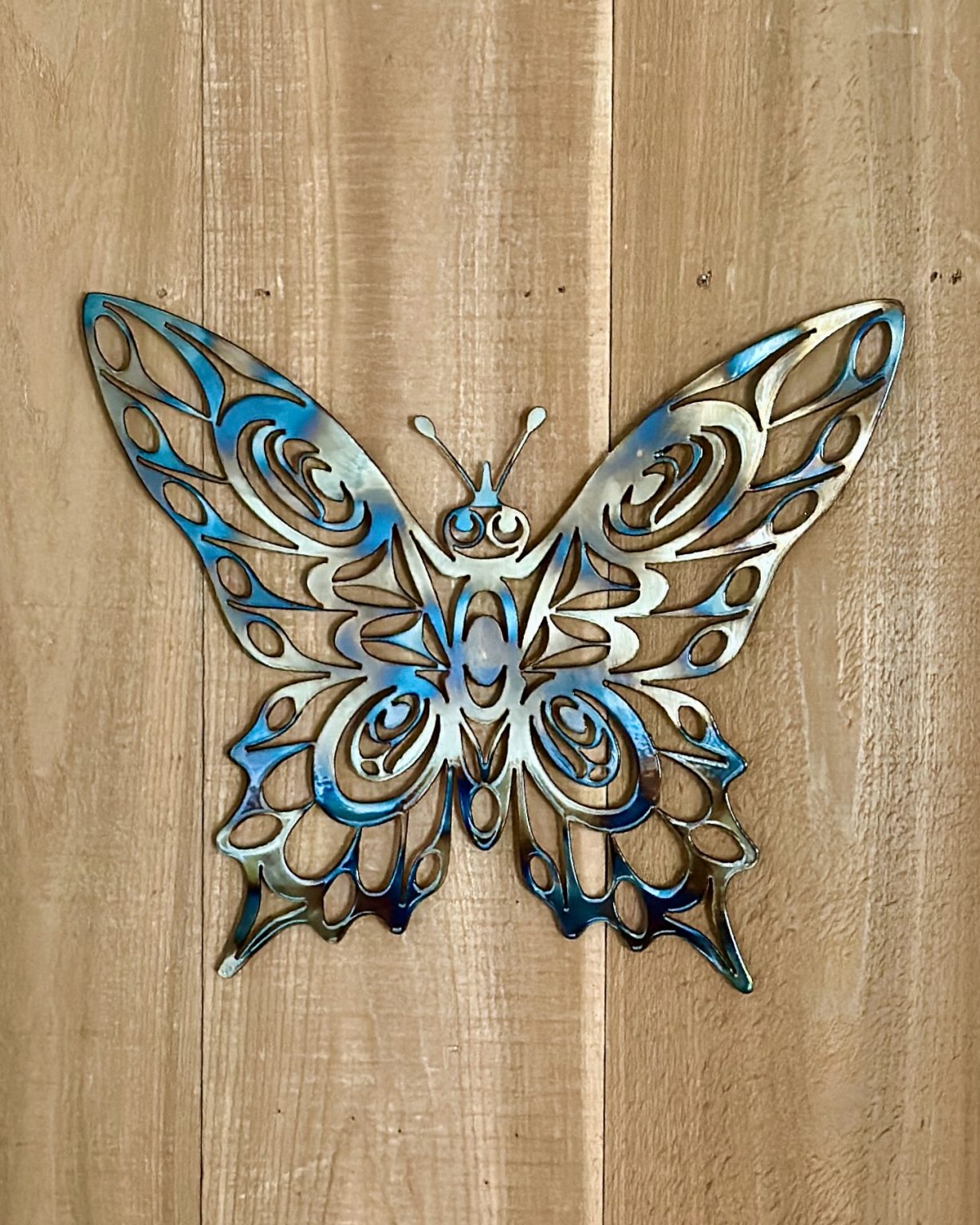 Steel Cut-out Butterfly Panel • Spirit Gallery
