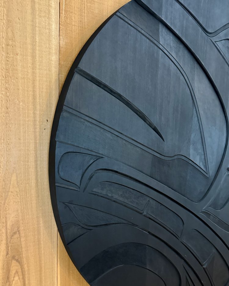 Abstract Formline Sculpture (Green) • Spirit Gallery