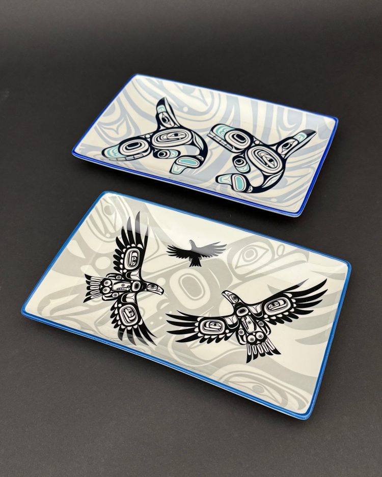 Native Design Ceramic Platters • Spirit Gallery