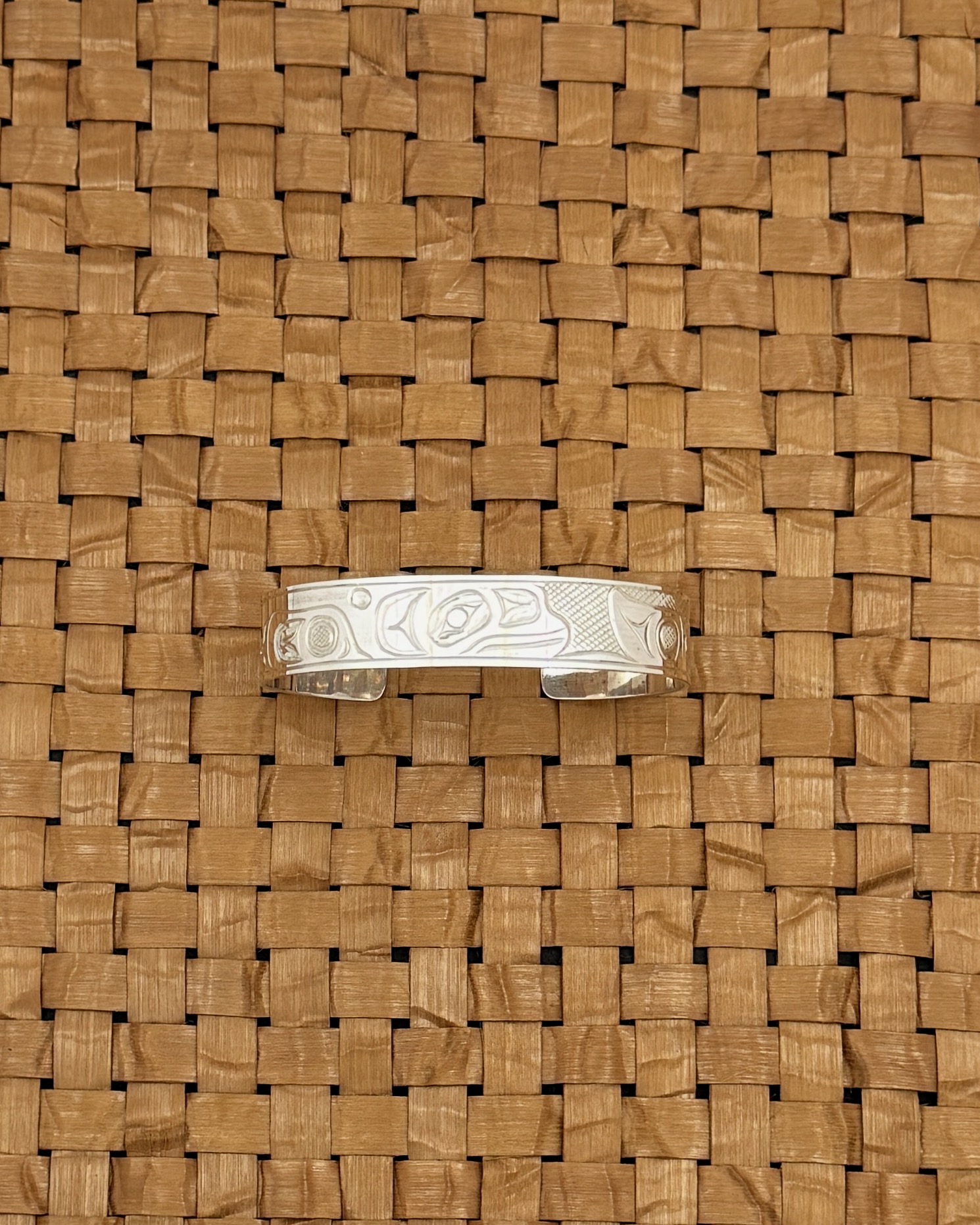 Silver Beluga Whale Bracelet • Spirit Gallery