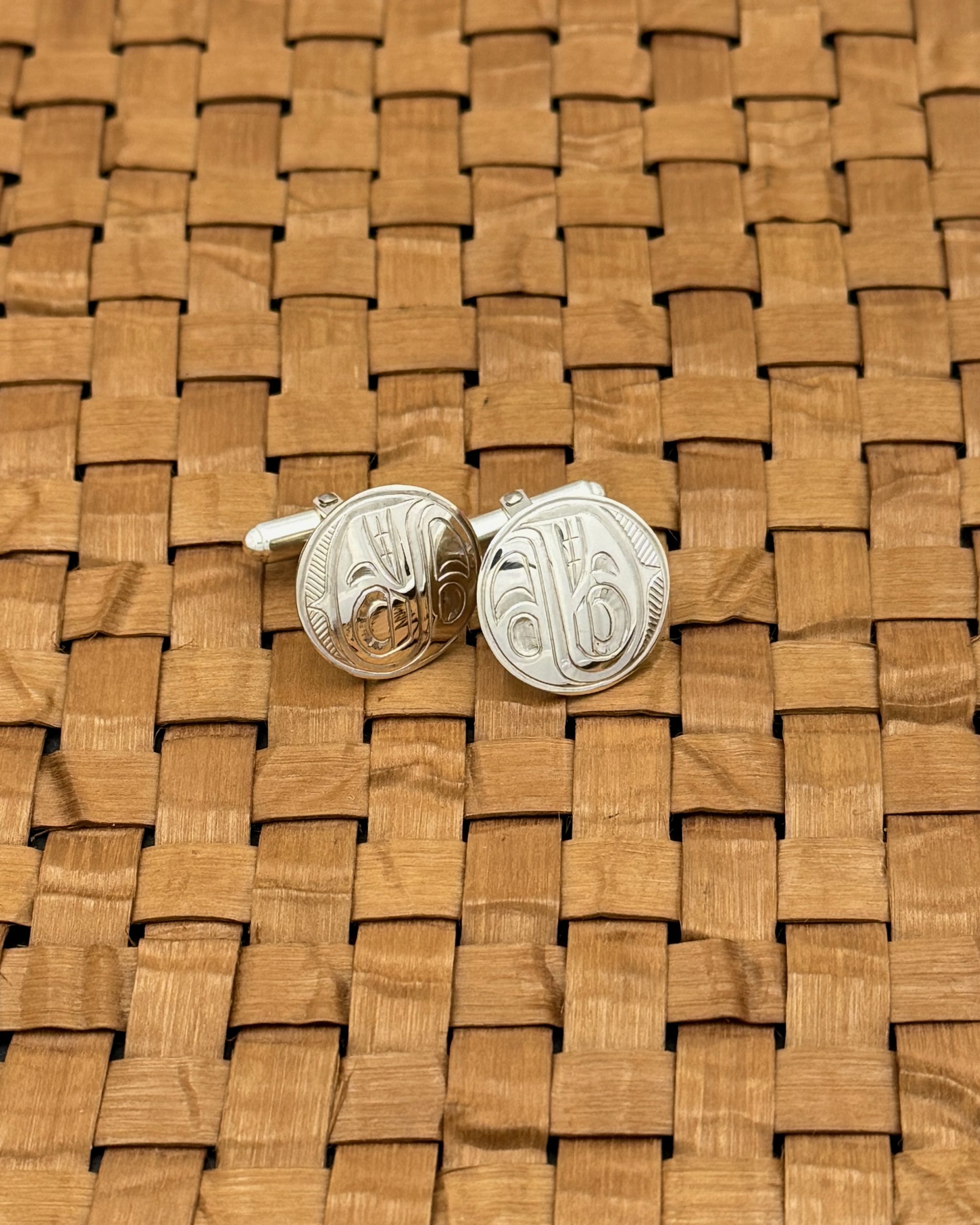 Silver Whale Cufflinks • Spirit Gallery