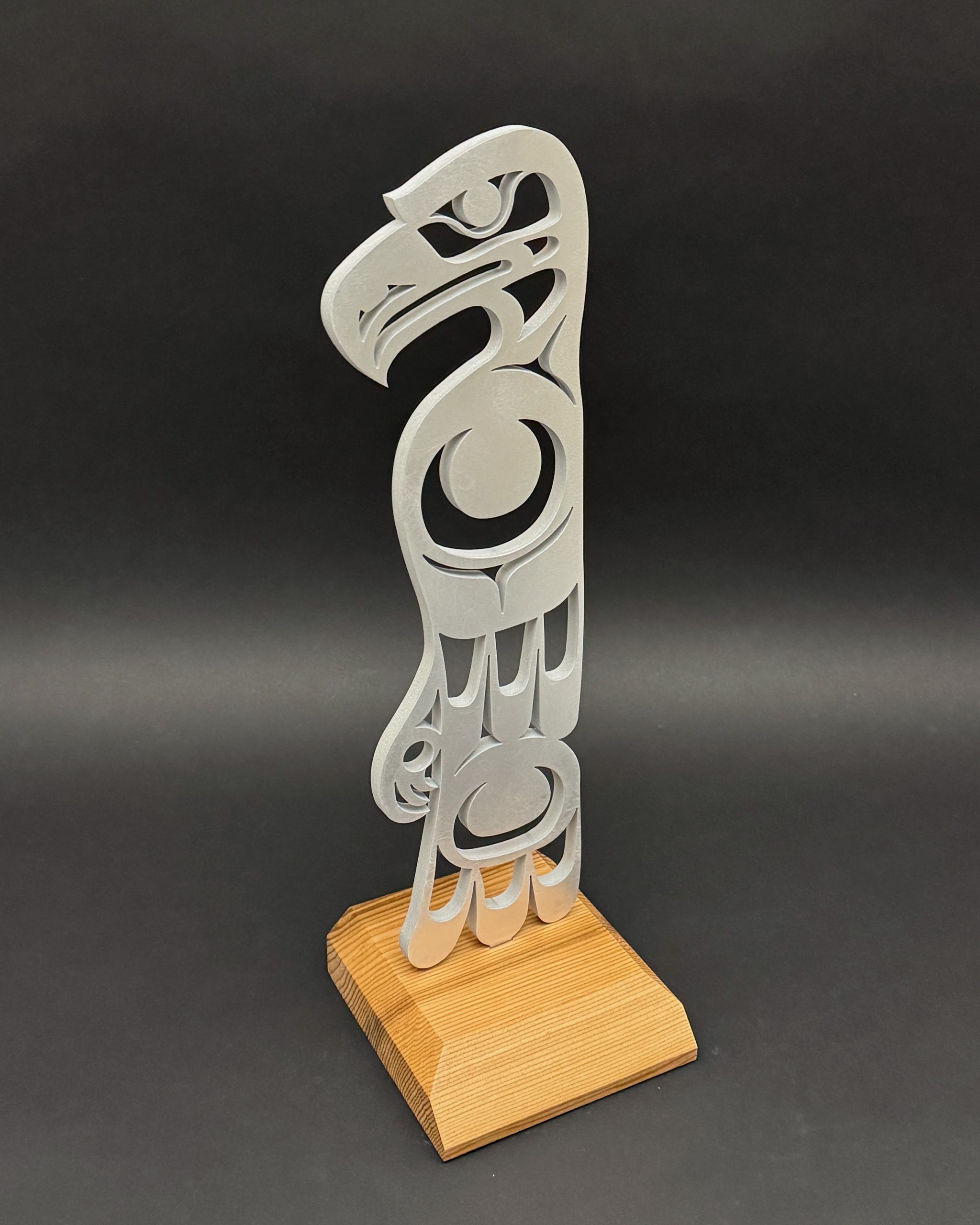 Cut-out Metal Eagle Totem • Spirit Gallery