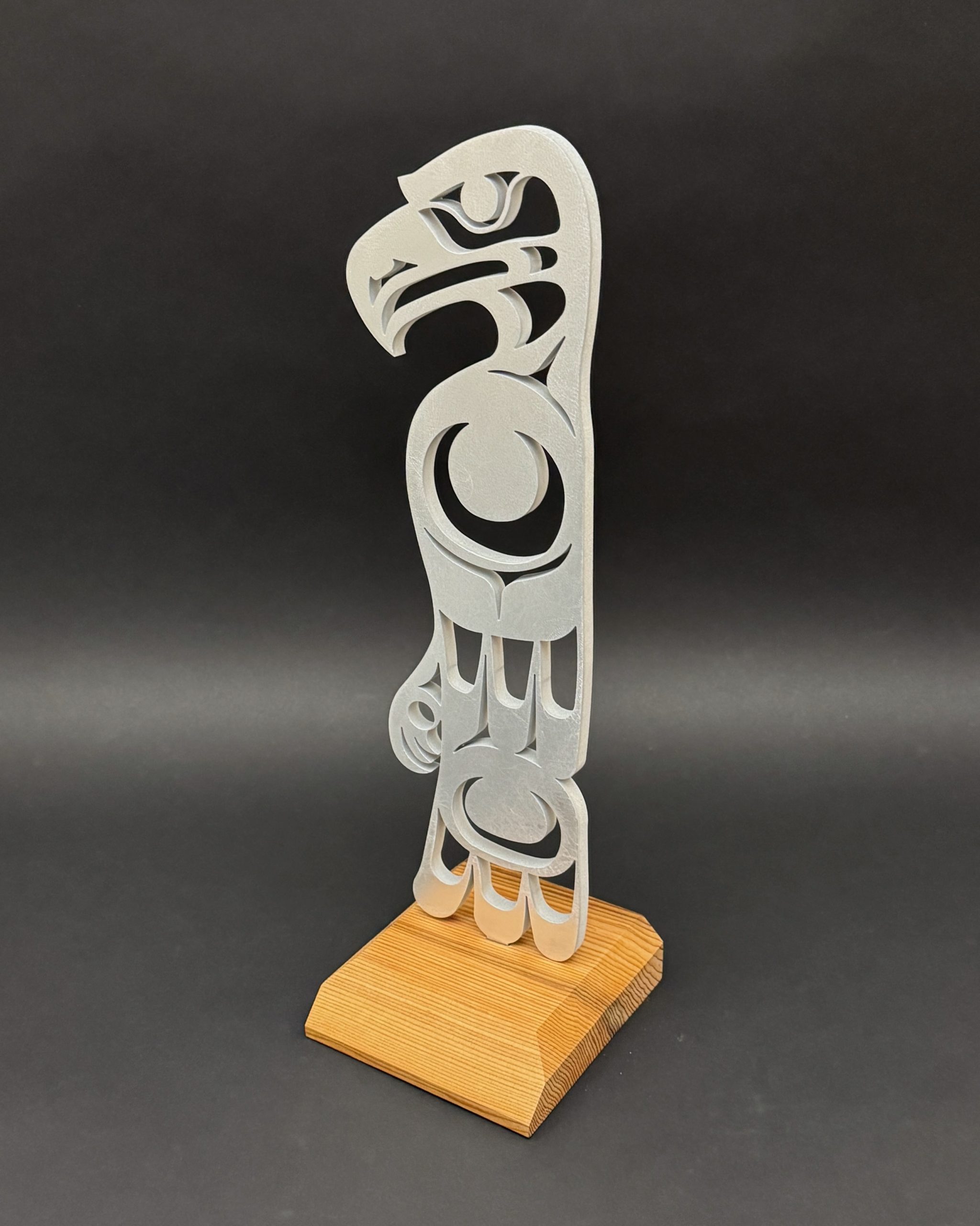 Cut-out Metal Eagle Totem • Spirit Gallery